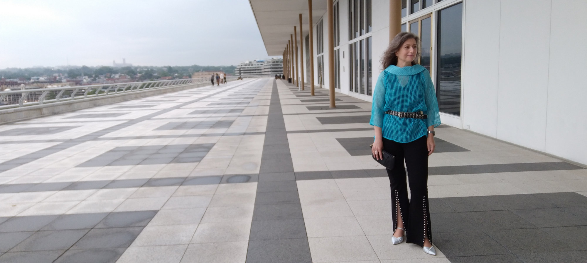 On the Rooftop of the Kennedy Center - Dosia McKay